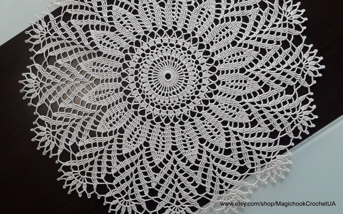 Crochet Doily Pattern Diagram Only Pdfukraine Shop | Etsy