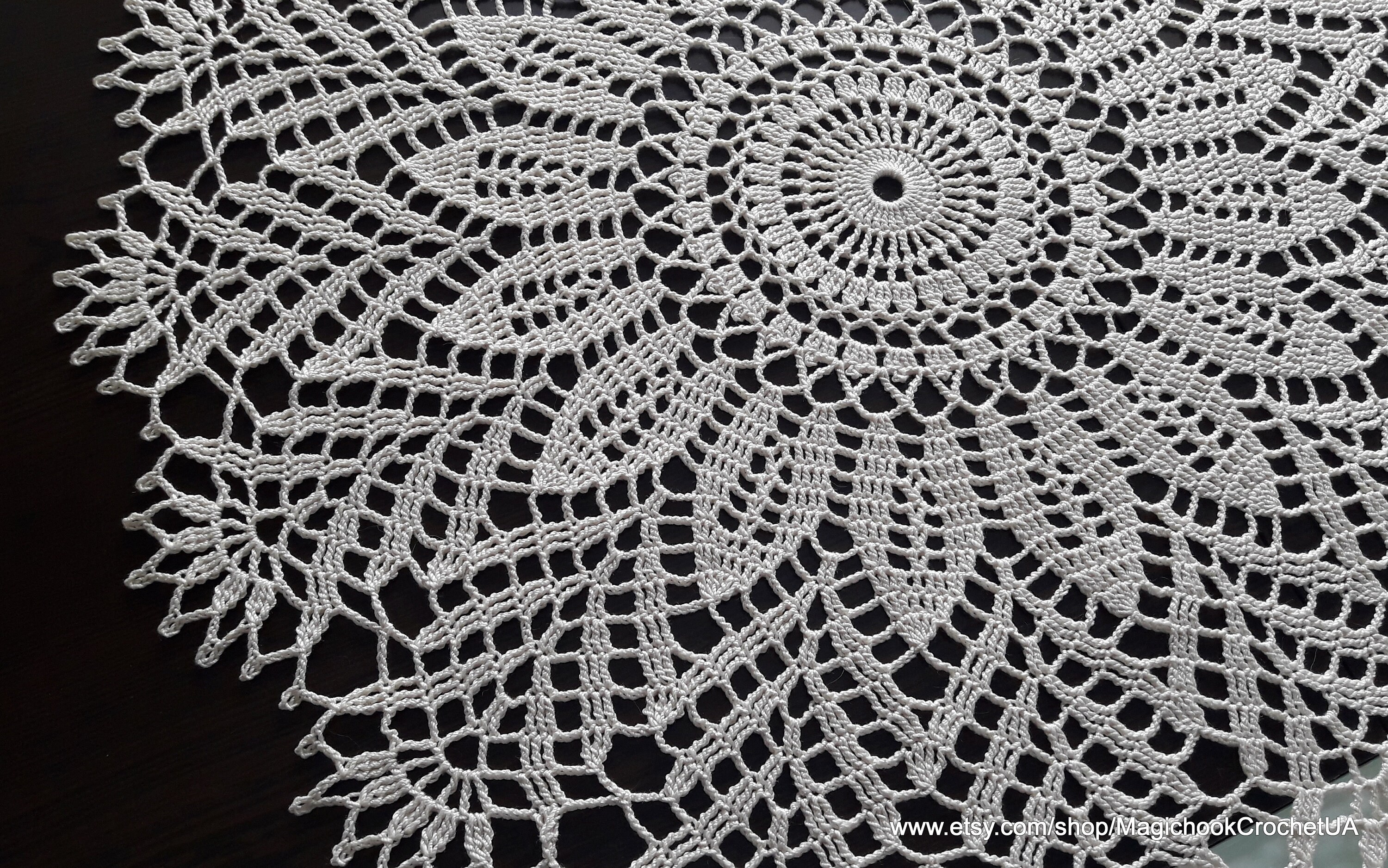 Crochet Doily Pattern Diagram Only Pdfukraine Shop | Etsy