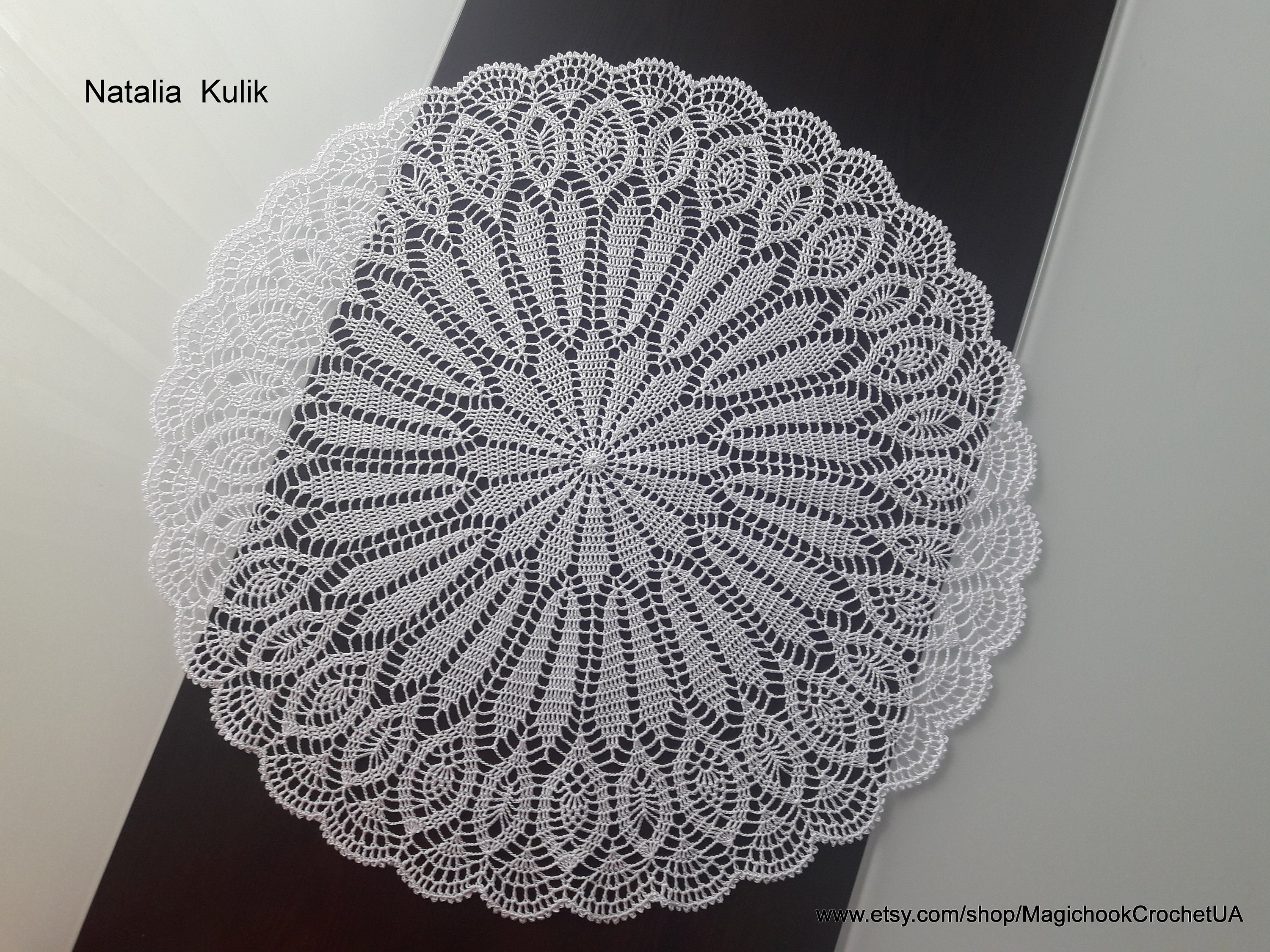 Crochet Doily Crochet Napkin White Doily Lace Napkin Home - Etsy