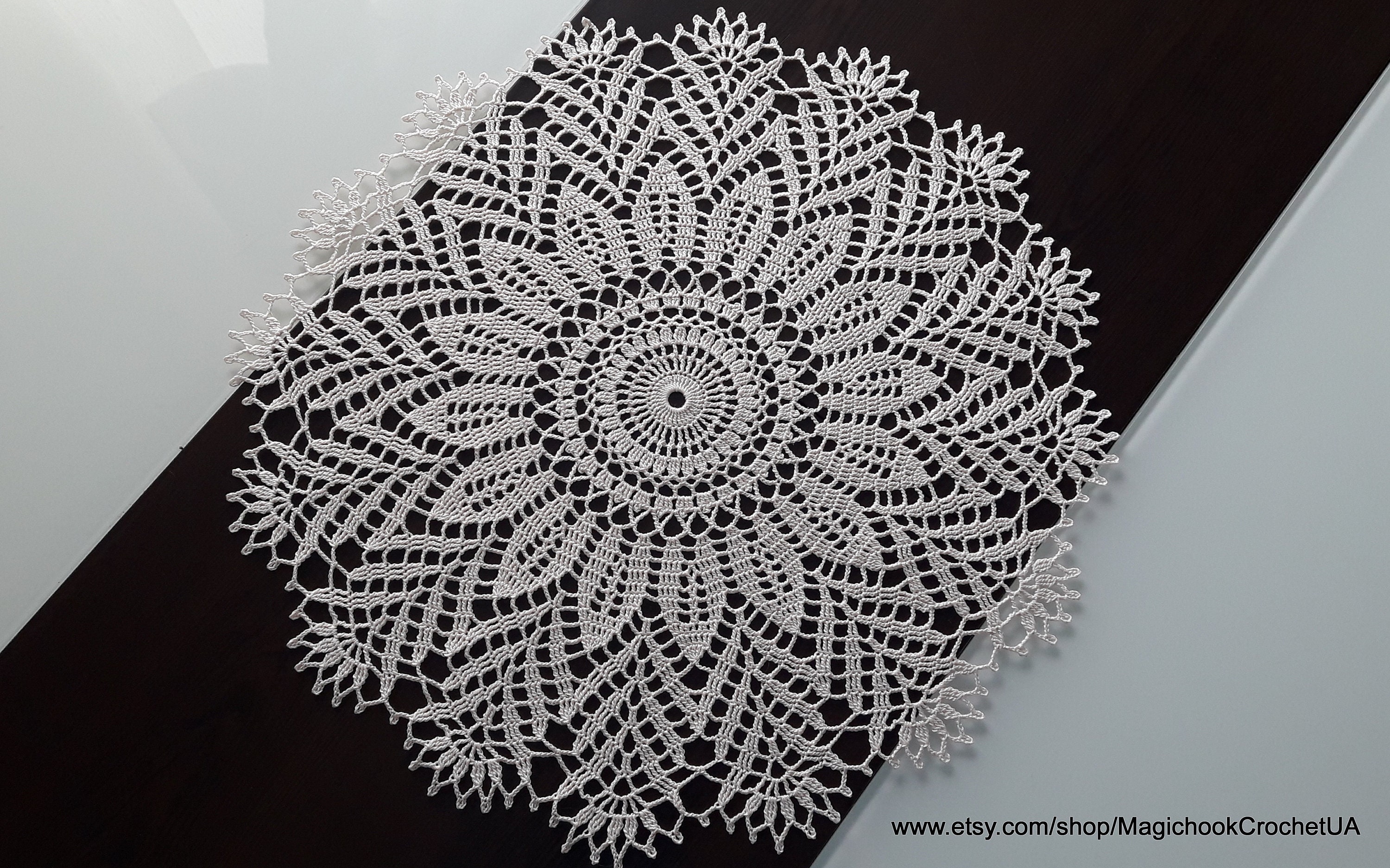 Crochet Doily Pattern Diagram Only Pdfukraine Shop | Etsy