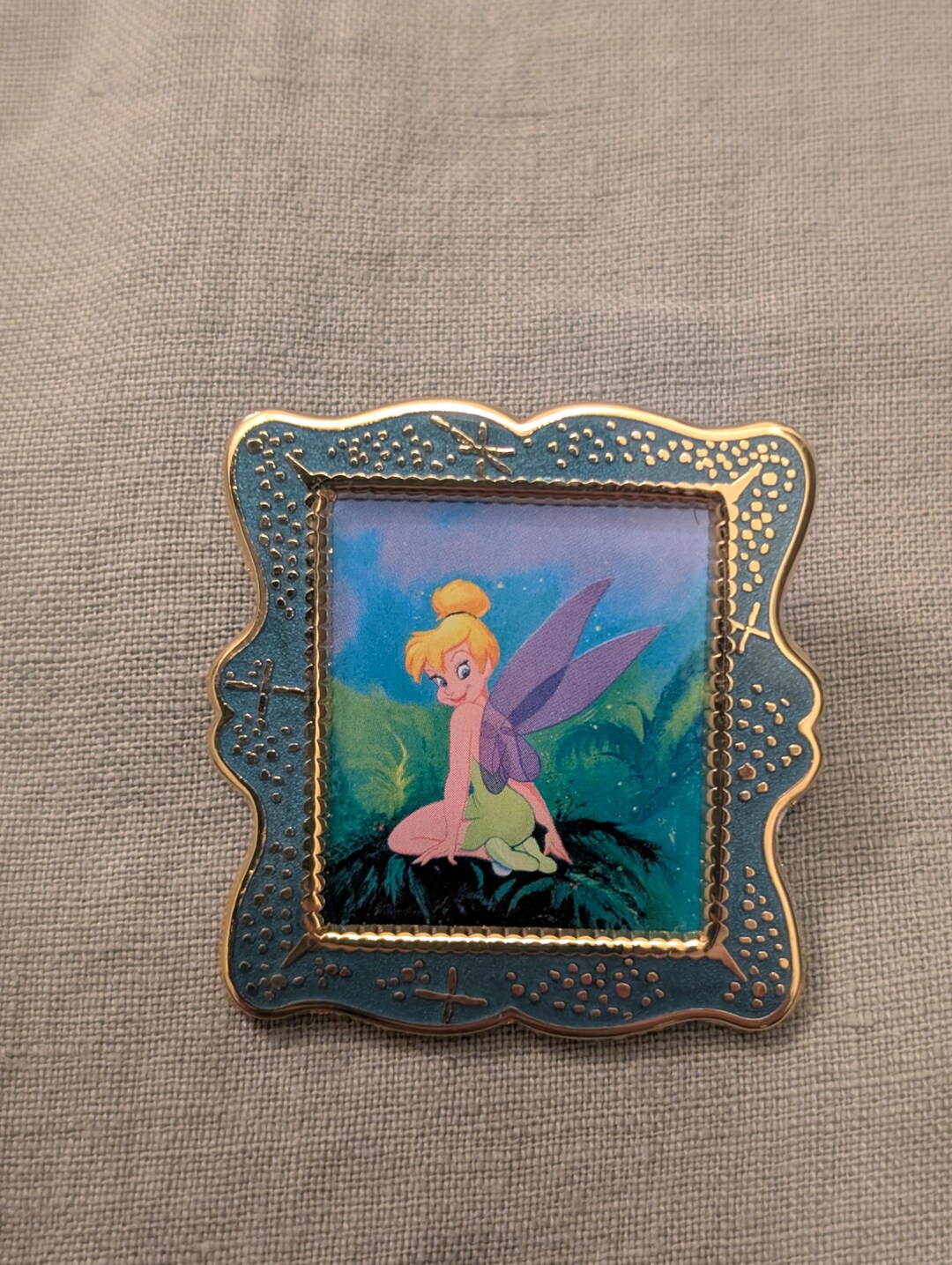 Tinkerbell Photo Frame Official Disney Pin Trading Pin - Etsy