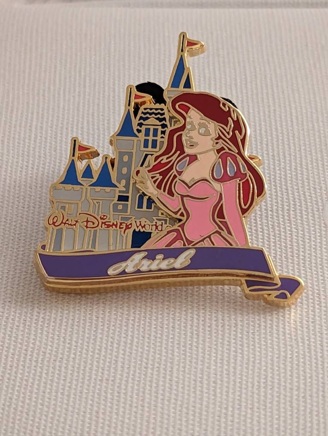 Princess Ariel 3D Castle Official Disney Pin Trading Pin - Etsy