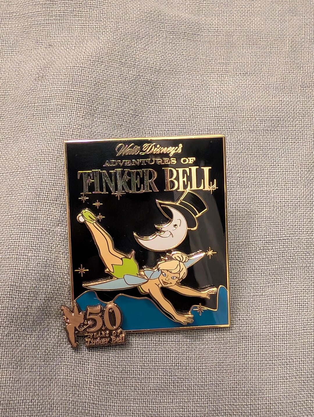 50 Years of Tinkerbell Poster Official Disney Pin Trading Pin - Etsy