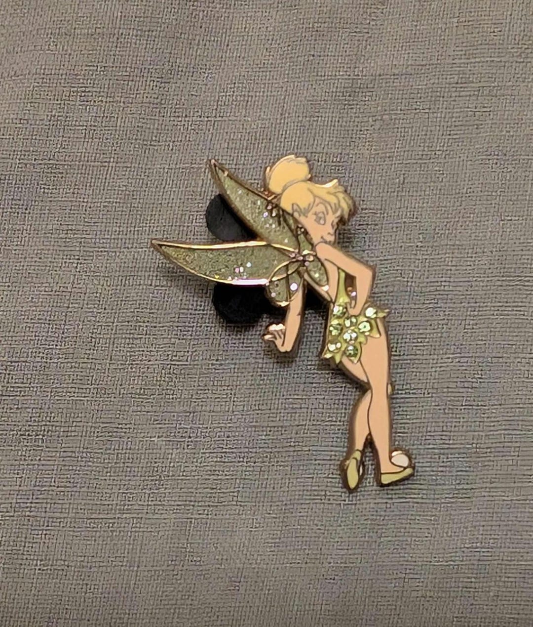 Rhinestone Dress Tinkerbell Official Disney Pin Trading Pin - Etsy
