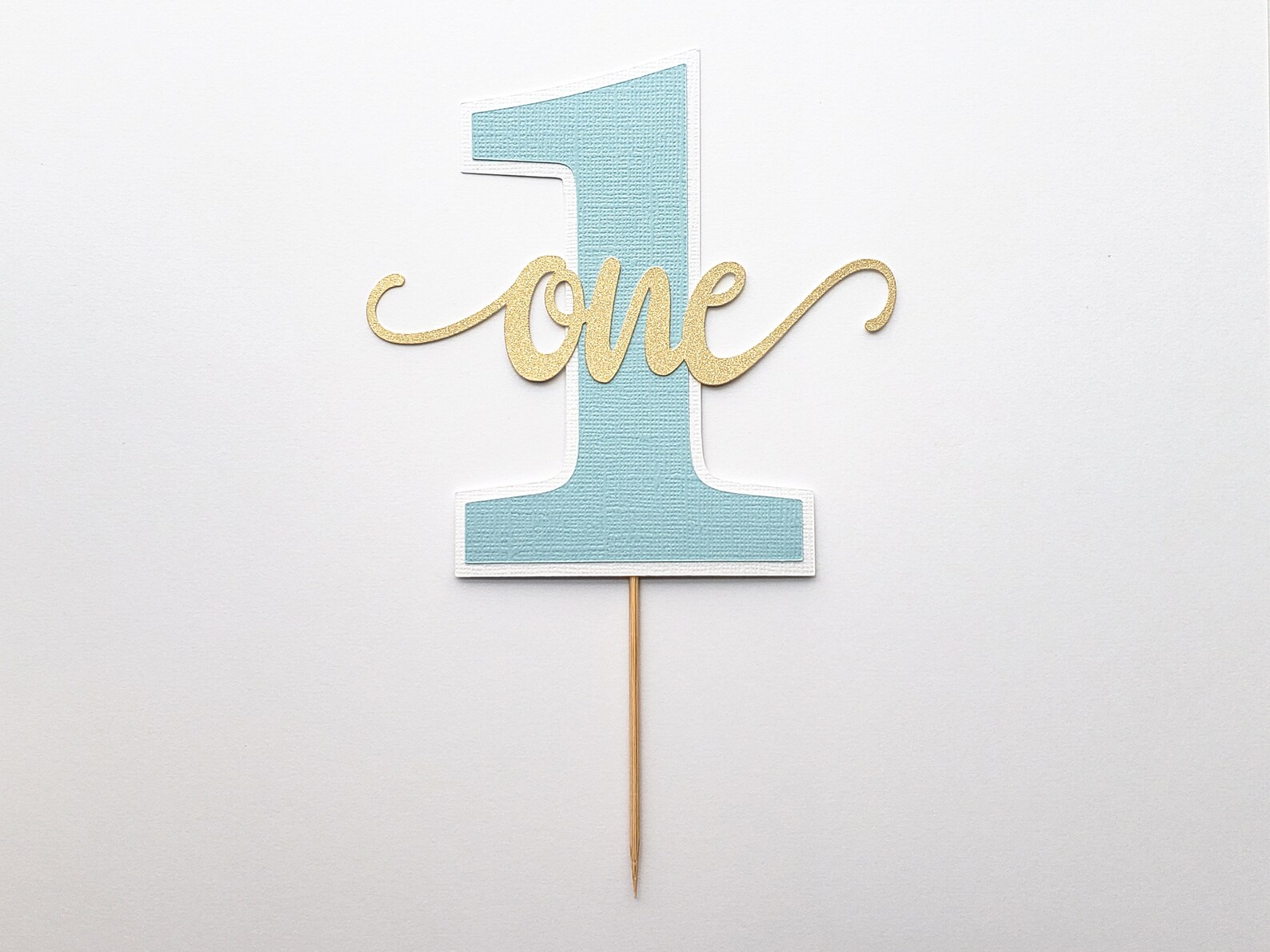 One Cake Topper/caketopper/1st Birthday Party/1 Cake - Etsy