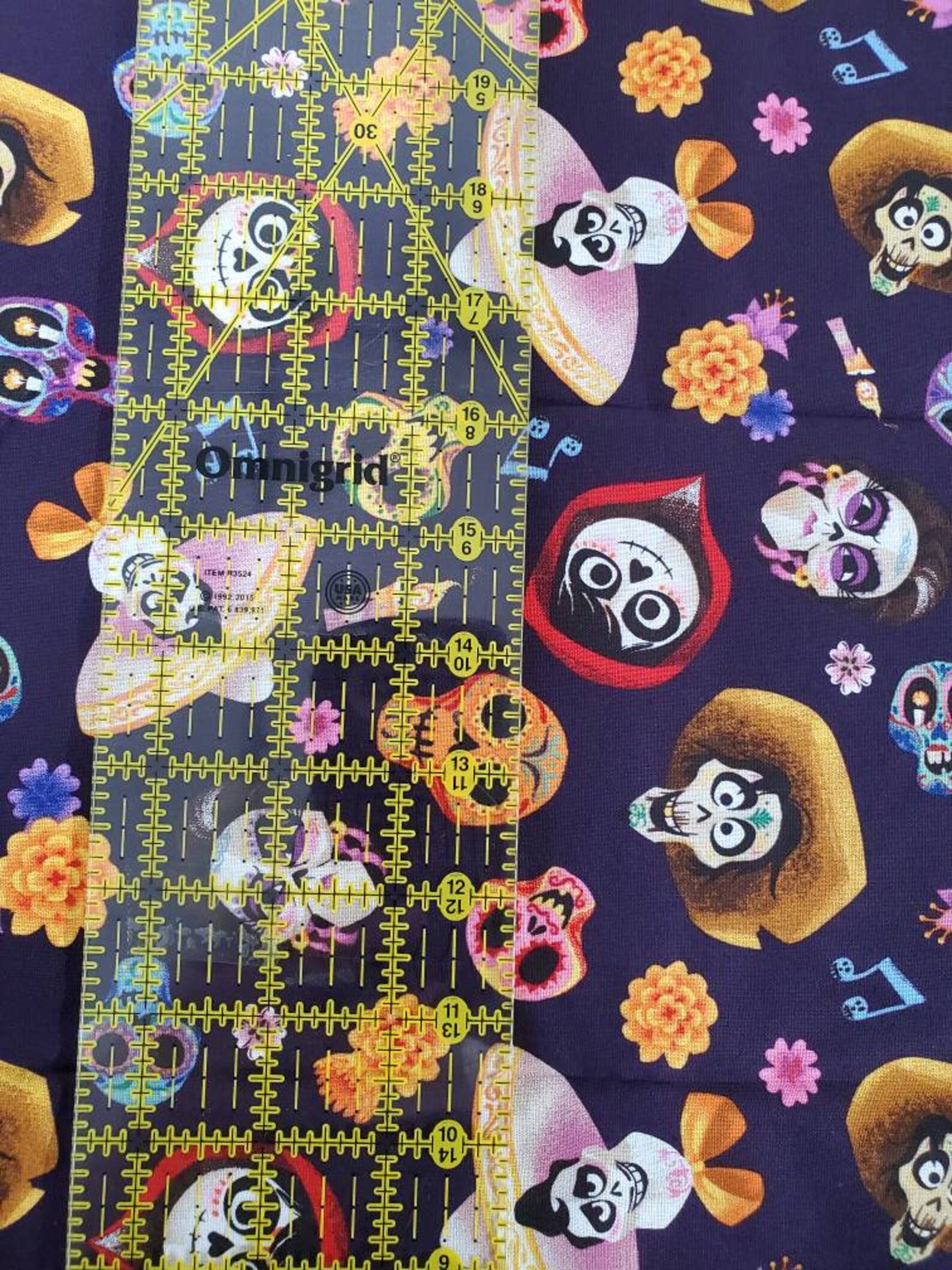 Disney Coco Cotton Fabric by the Yard or 1/2 Yard or Fat - Etsy