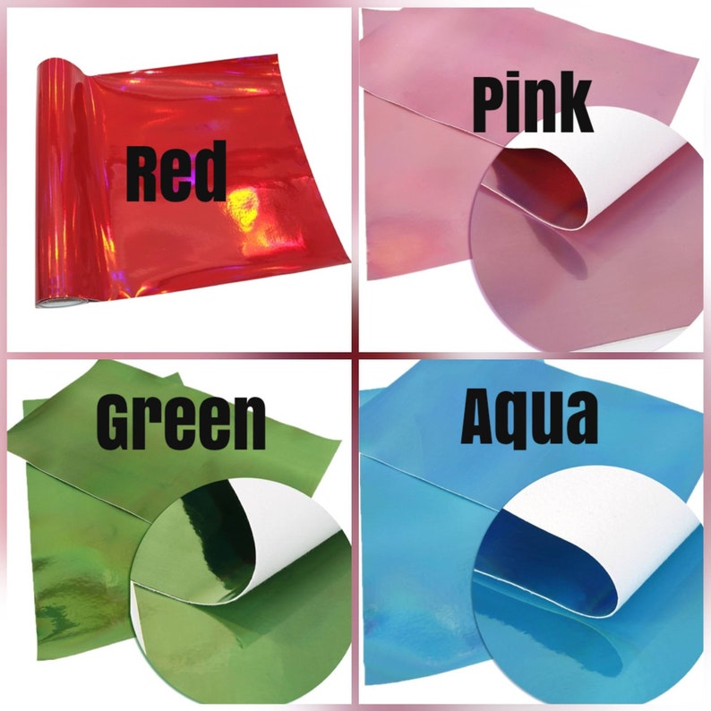 Mirror Vinyl Sheets , Multiple Colors to Choose Fromfaux Leather Sheets ...