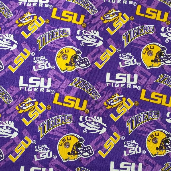 Lsu Fabric - Etsy