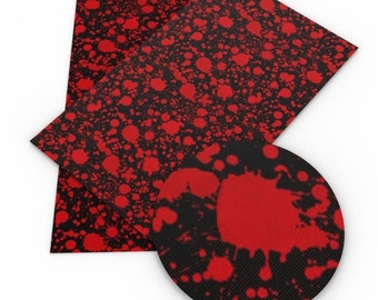 Blood Splatter Vinyl Heat Transfer Vinyl or Adhesive Vinyl, Heat ...