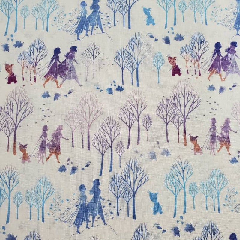 Frozen Fabric - Etsy