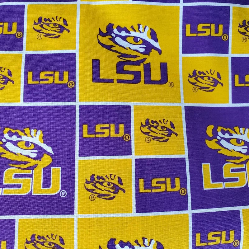 Lsu Fabric - Etsy