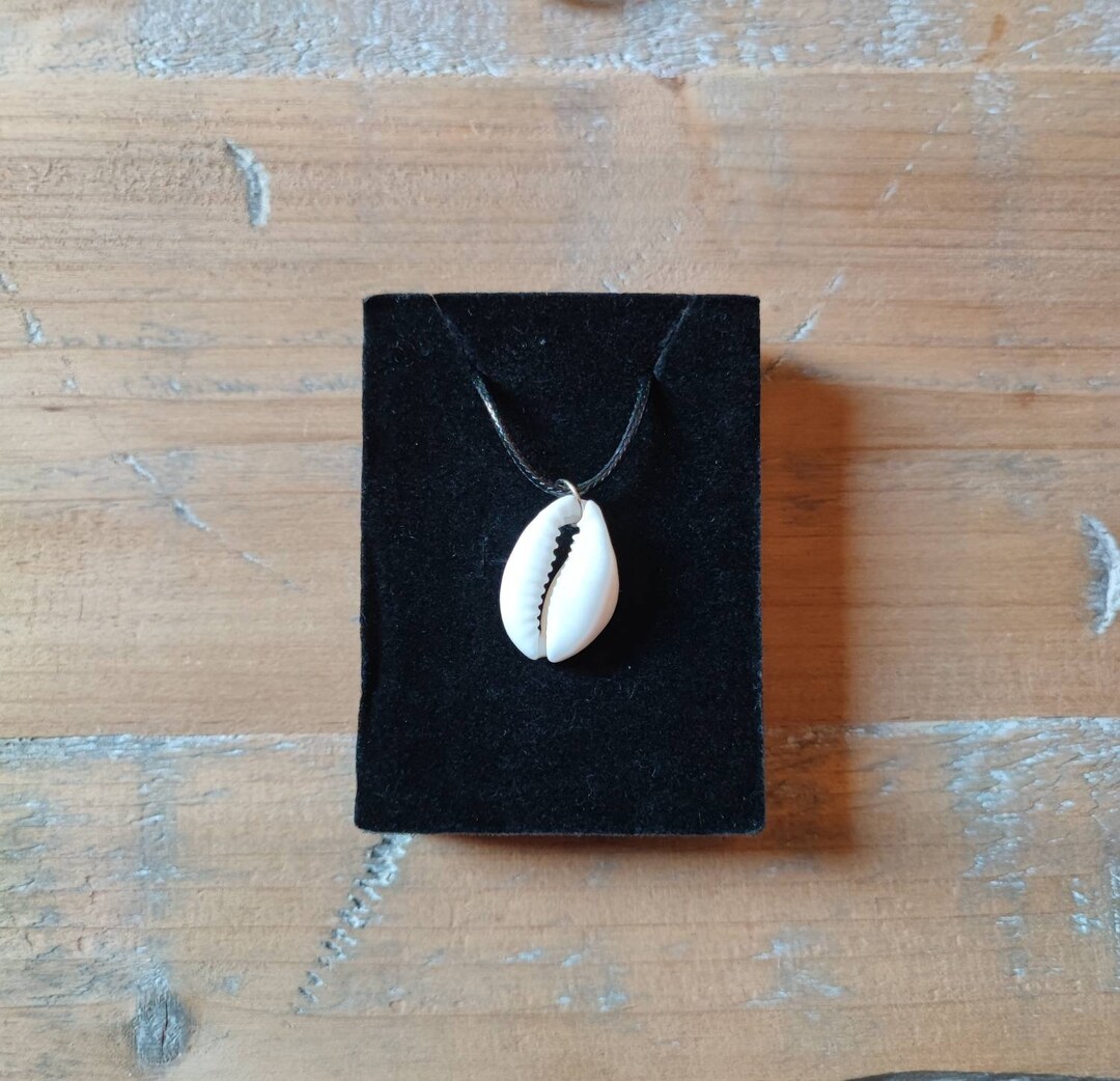 Cowrie Shell Necklace Cowrie Shell Jewelry Shell Cowrie Necklace Cowrie ...