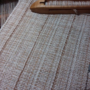 Natural Oatmeal Handwoven Table Runner Eco-friendly. Machine - Etsy