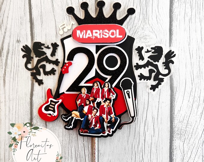 Rebelde RBD Inspired Cake Topper - Etsy