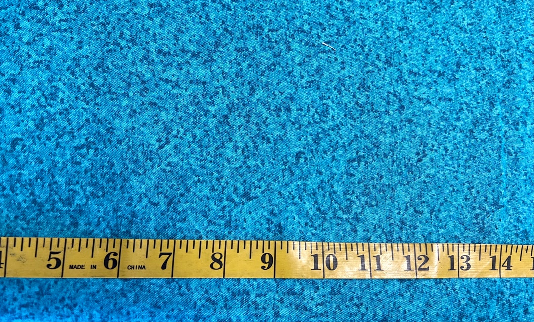Quilting Treasures Color-blends-1649-23528 Turquoise Cotton Fabric by ...