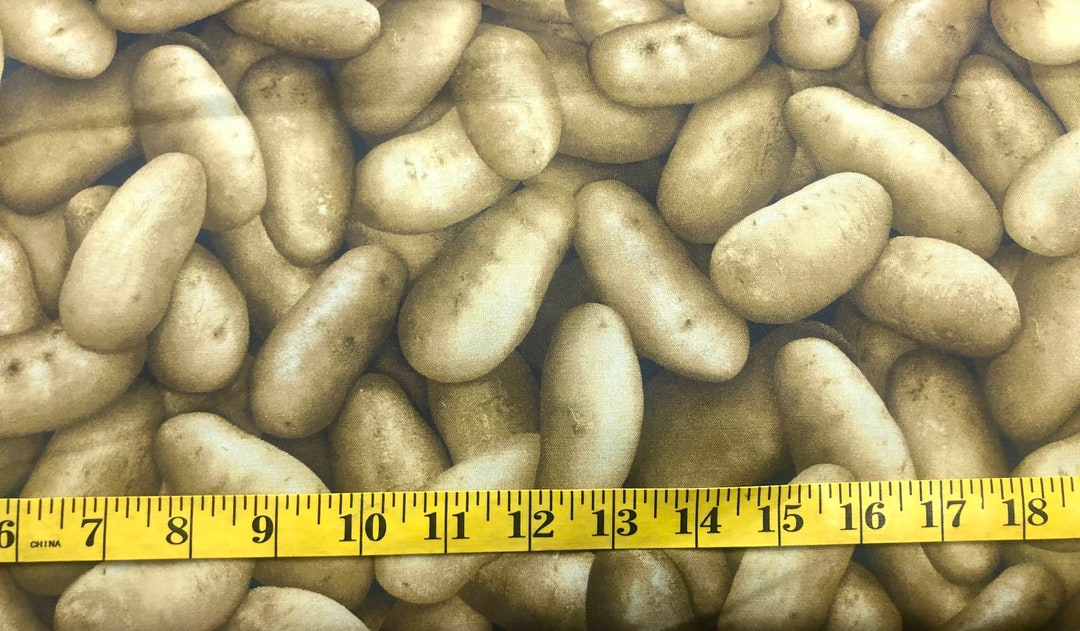 Potatoes Market Place by Oasis Fabrics OA594971 Cotton Fabric by the ...