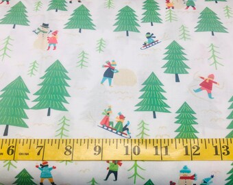 Moda Snow Day Fabric - Etsy
