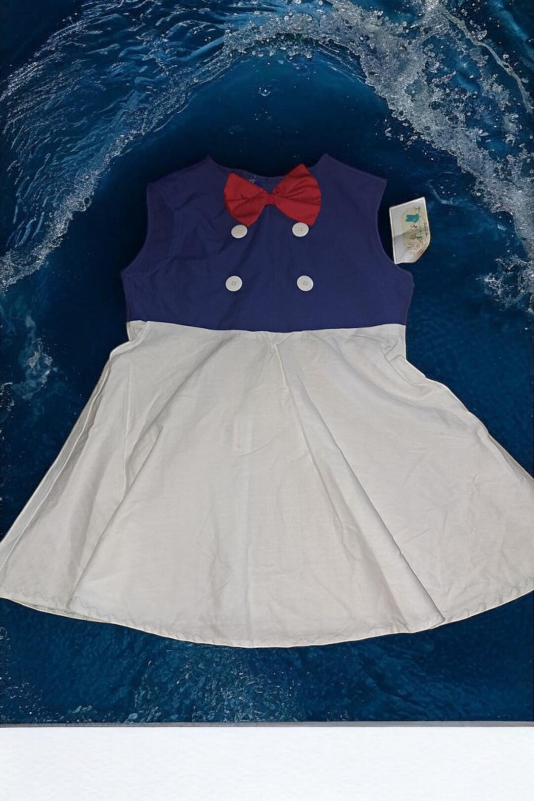 Disney Bounding Donald Duck Party Dress Age 5-6 - Etsy