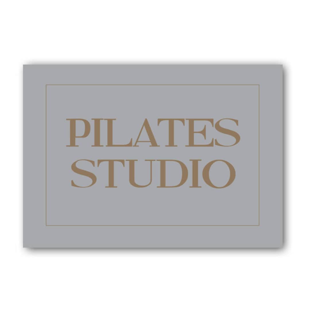 Pilates Studio Sign, Pilates Studio, Pilates Sign - Etsy