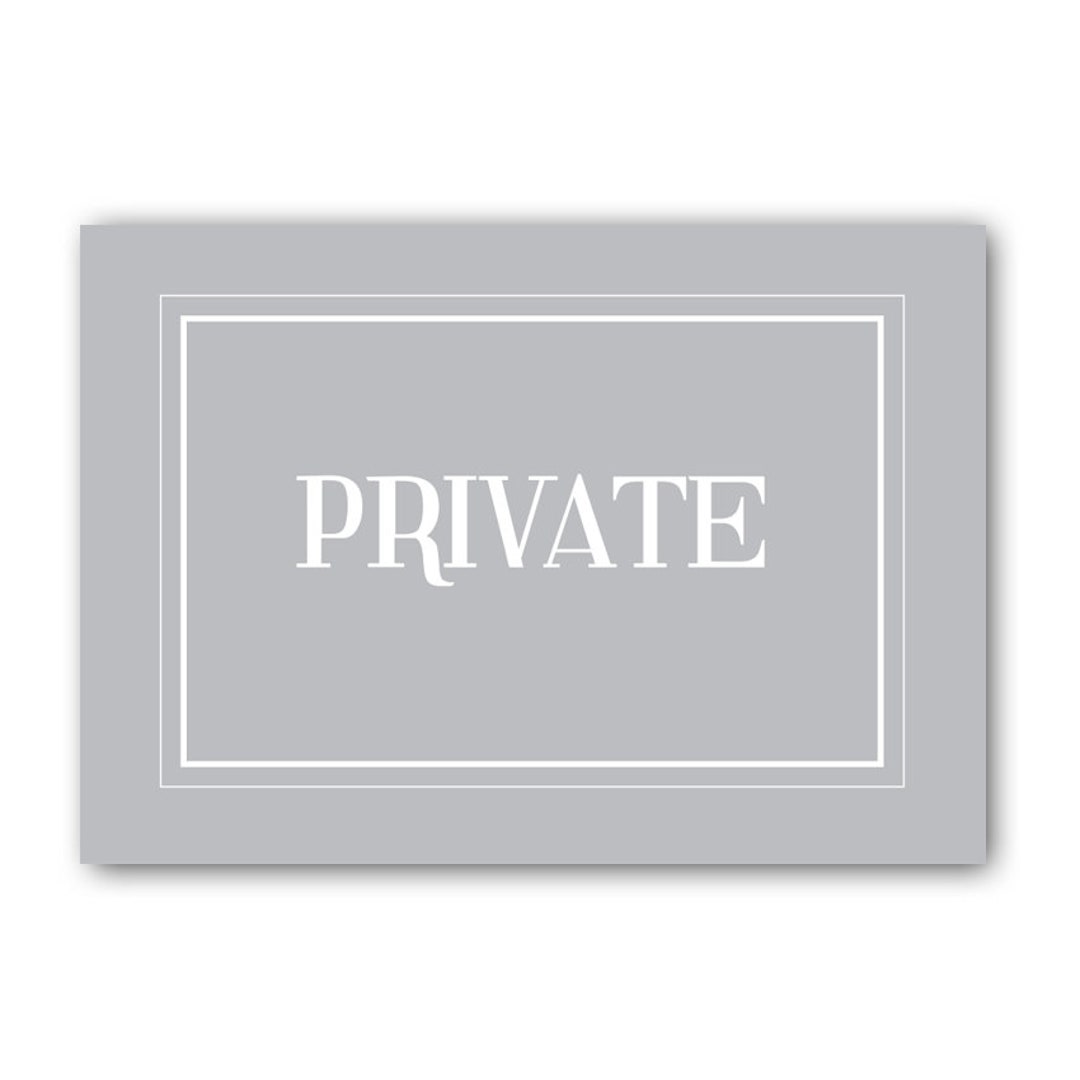 Private Sign Private Door Sign Private Office Sign - Etsy