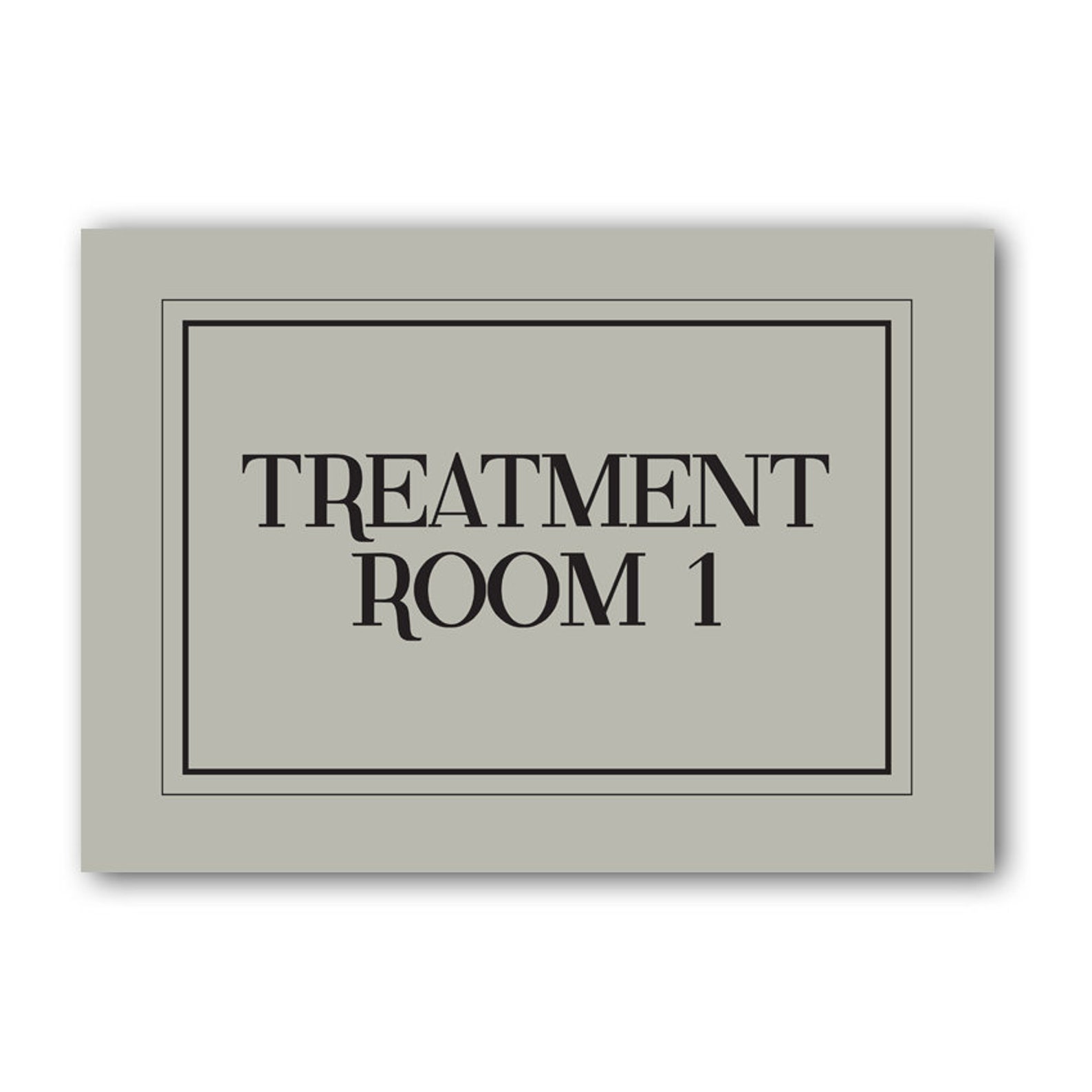 Treatment Room One, Treatment Room Sign, the Treatment Room Sign - Etsy
