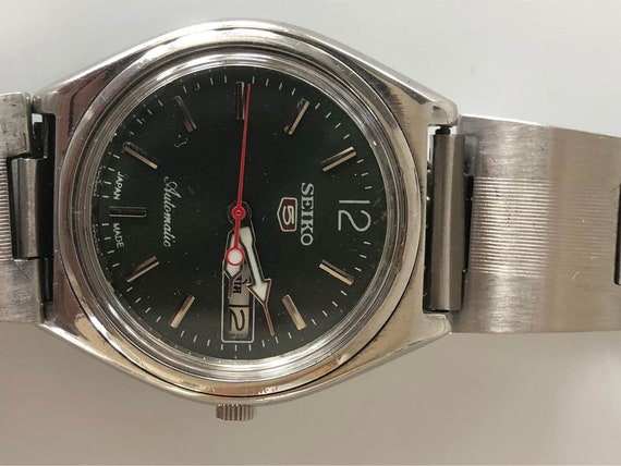 Vintage Seiko 5 Automatic 17 Jewels Day-date Cal.6309a - Etsy