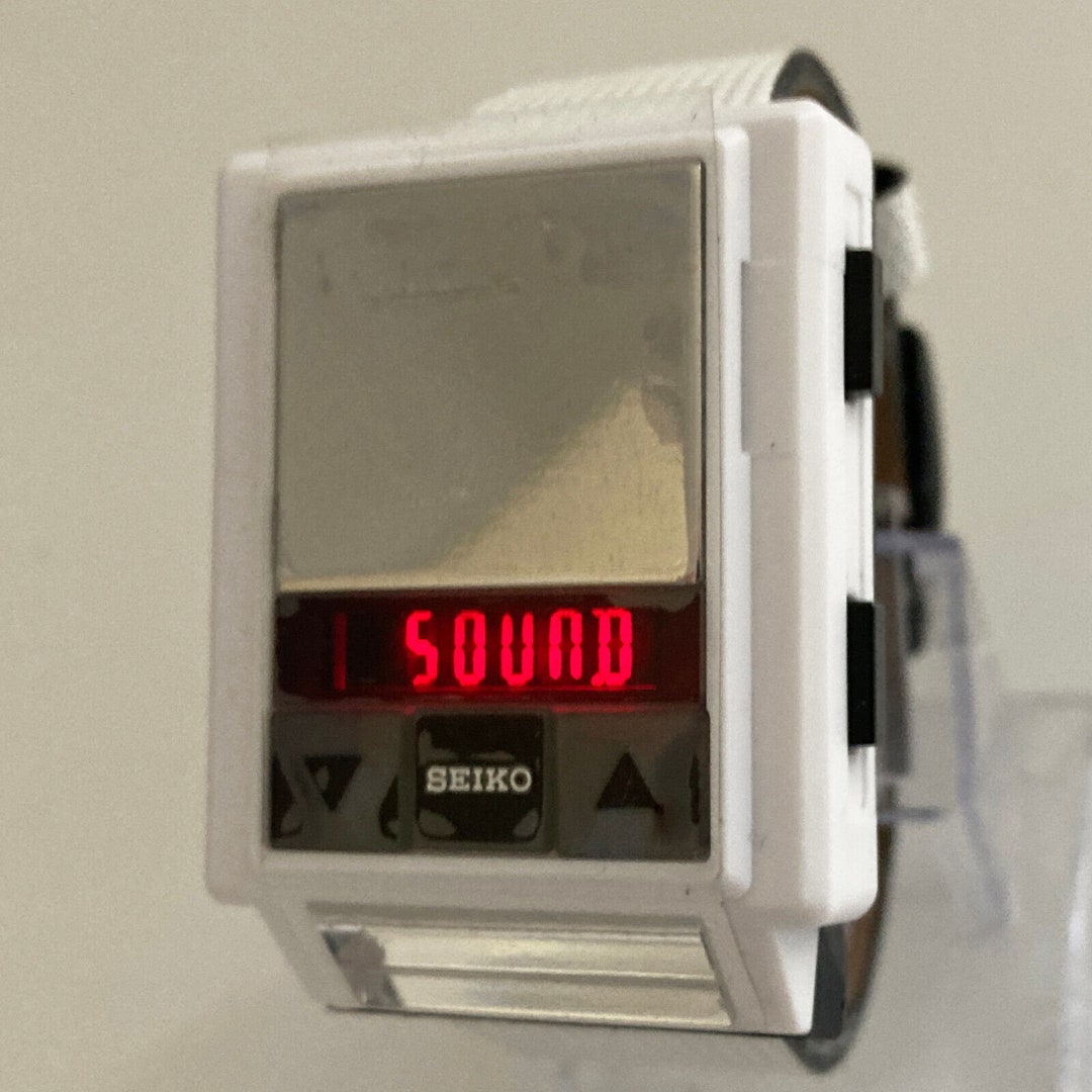 Seiko Frequency Watch DJ Drum Machine BPM LCD B010-4000 White - Etsy