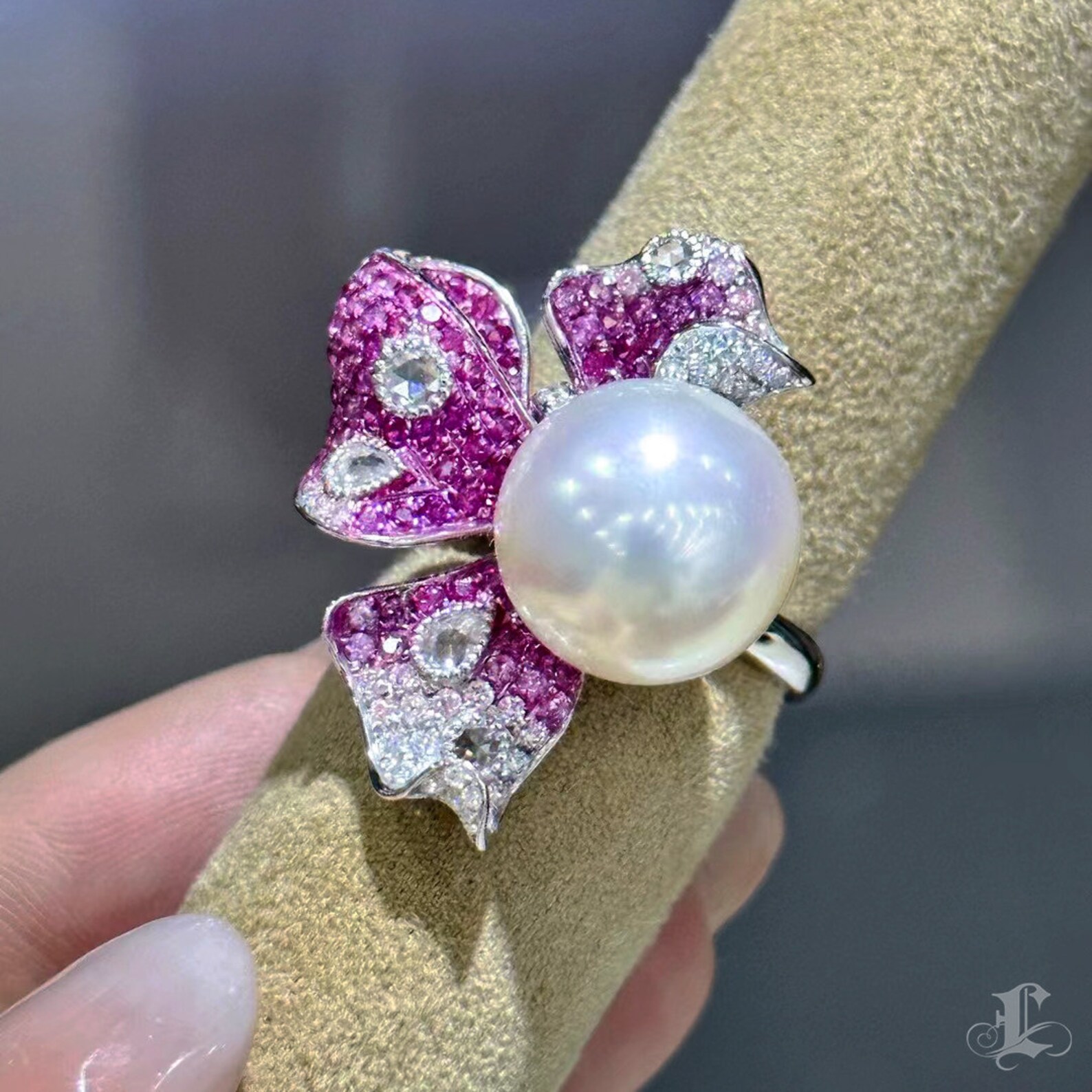 Transformable Diamond and AAAA 13 Mm South Sea Pearl Luxury - Etsy