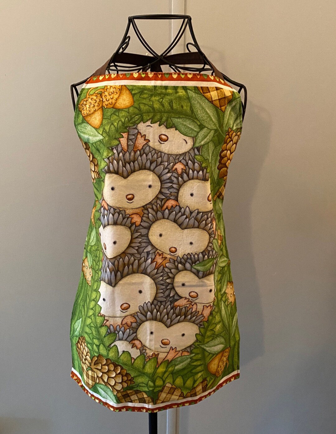 Hedgehogs Apron - Etsy