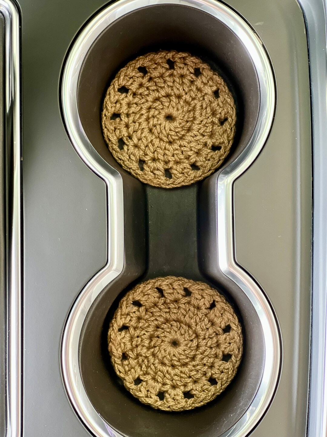 Car Coasters Set of 2 | Crochet Mini Coasters | Pick Color | Car ...