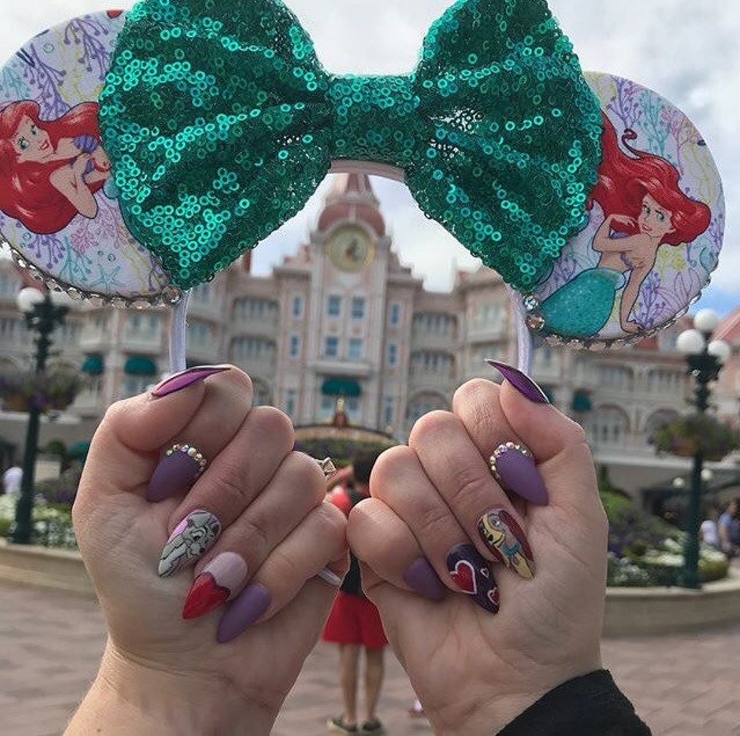 Jd Nail Designs Lady and the Tramp Nails Press on Nails False Nails ...