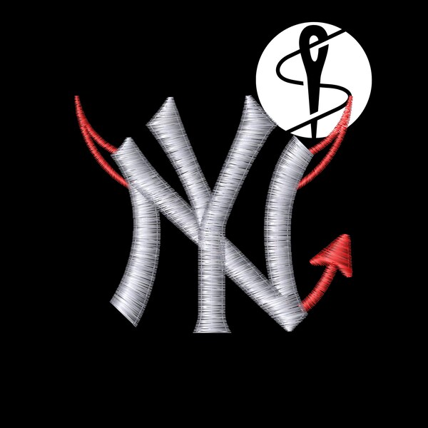 Yankees Embroidery Design - Etsy