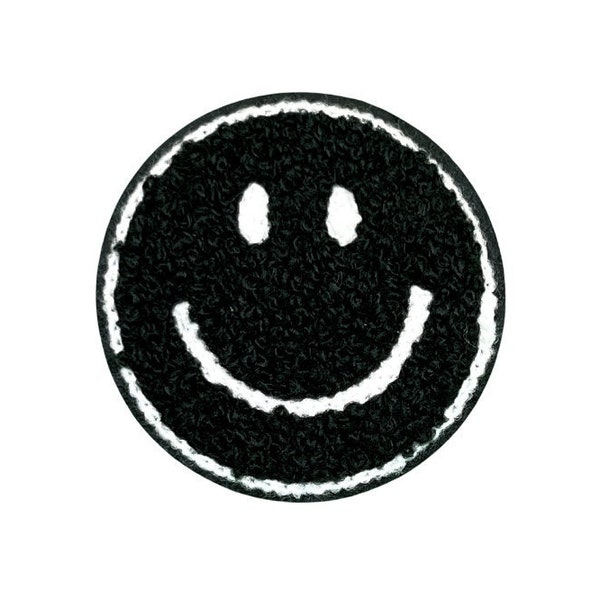Smiley Face Patch - Etsy