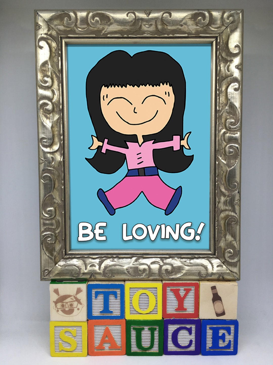 Art Print: Giddy Girl Freya - Etsy