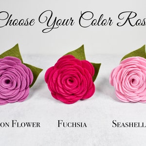 Pink Rose for Pet Collar, Pink Rose for Dog Collar, Flower Collar ...