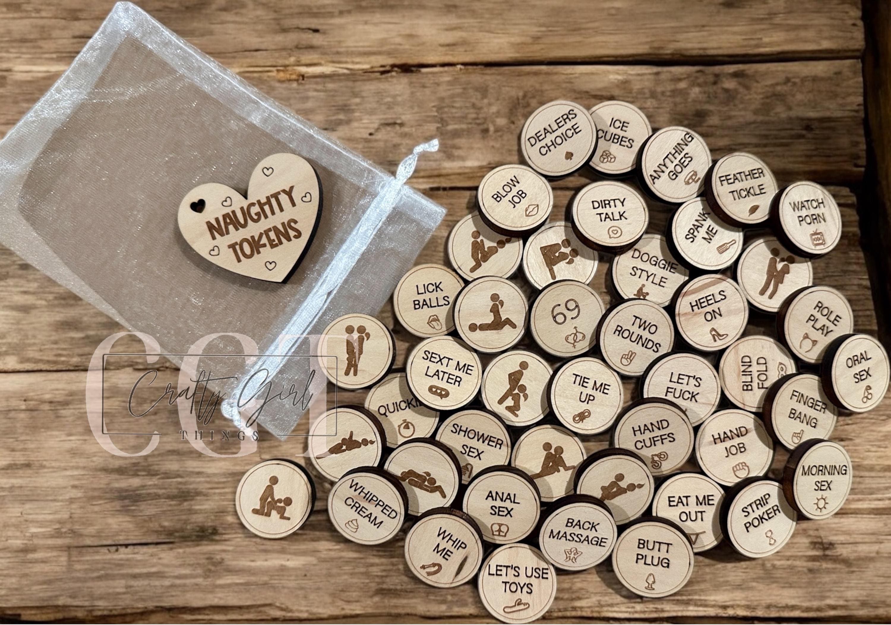 Naughty Valentine’s Day Tokens - Love Tokens - Date Night - Adult Sexy ...