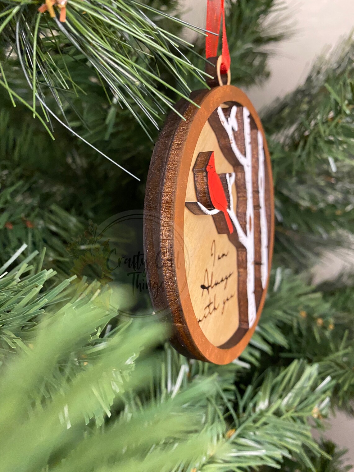 I’m Always With You || Cardinal Ornament || Heaven || Christmas ...