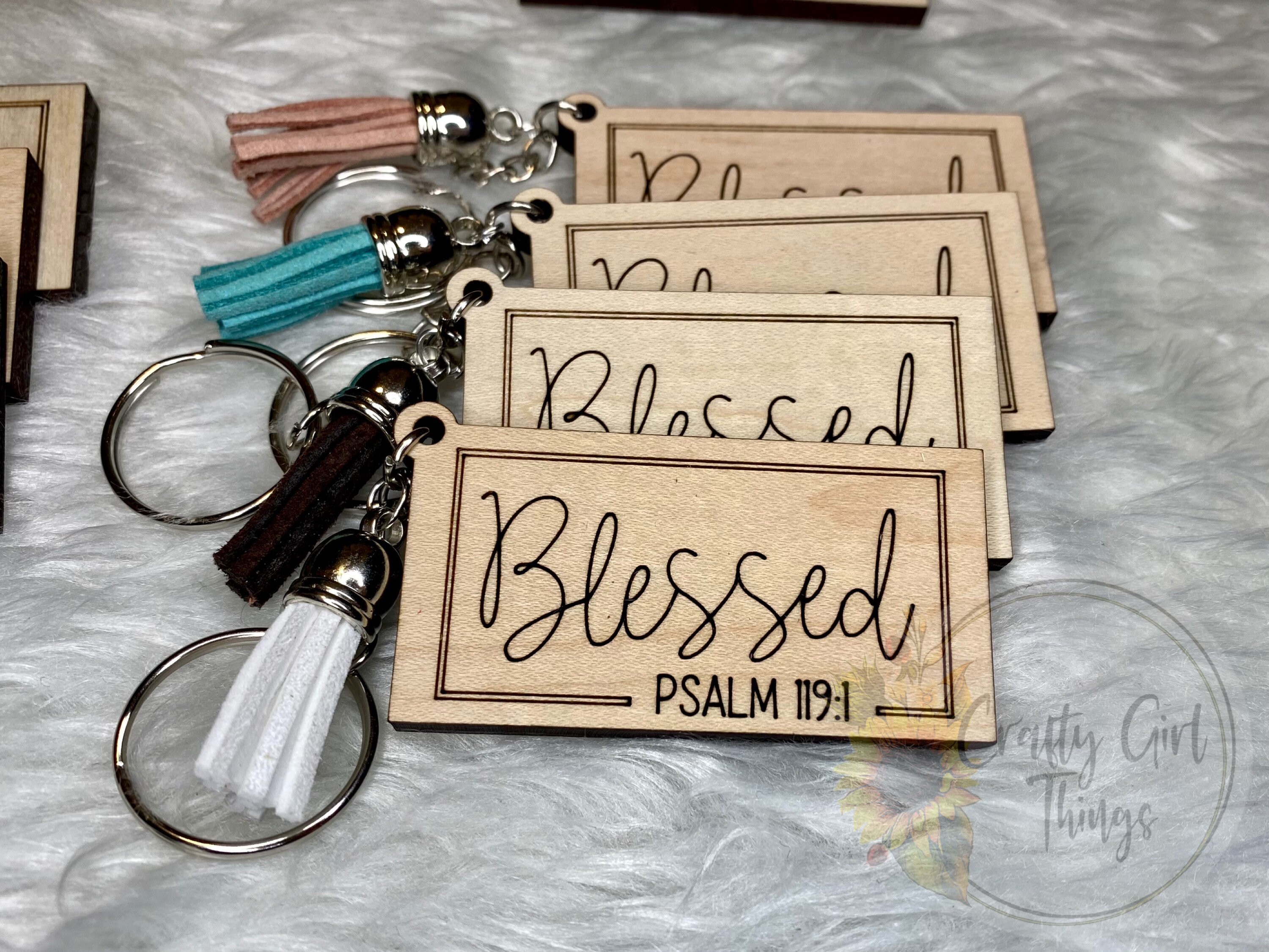 Gods Promises Keychain Bible Verse Keychain Tassel Keychain - Etsy
