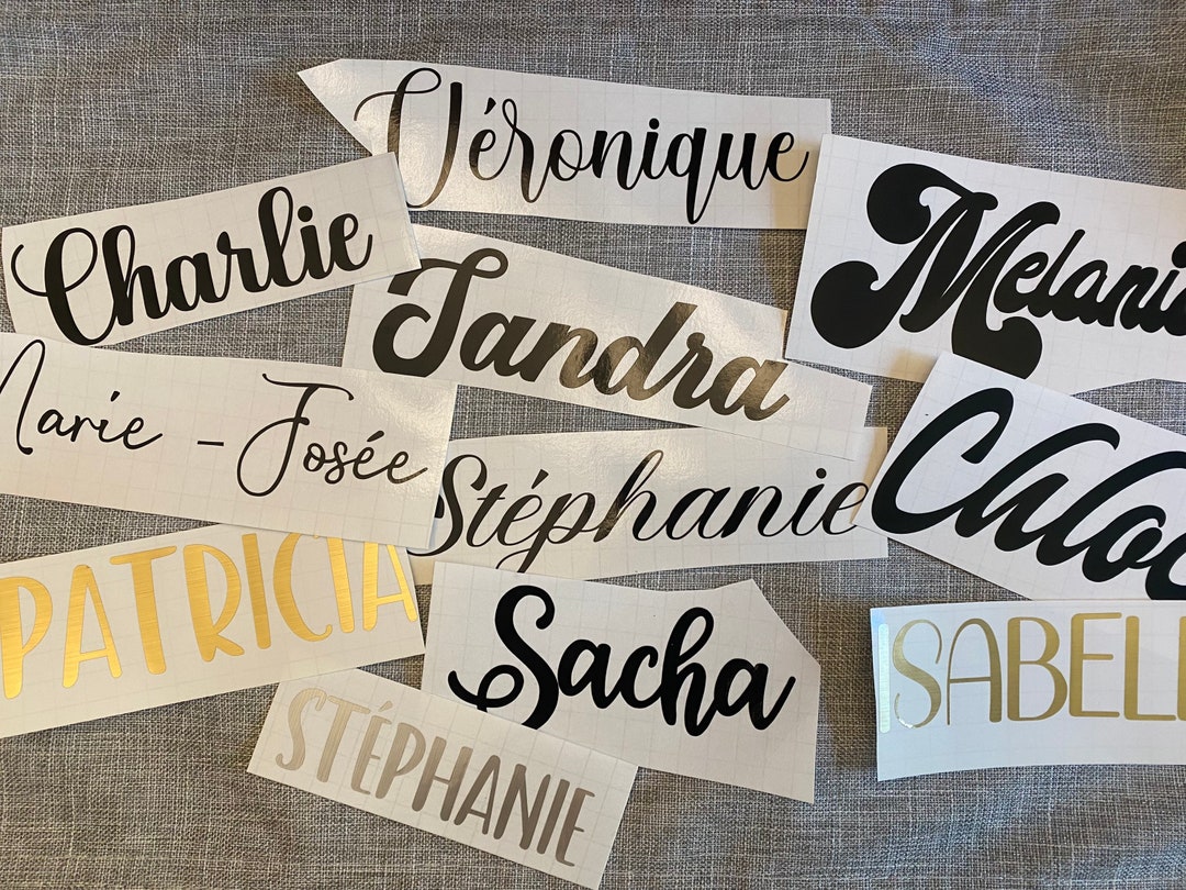 Permanent Vinyl Decal - Etsy