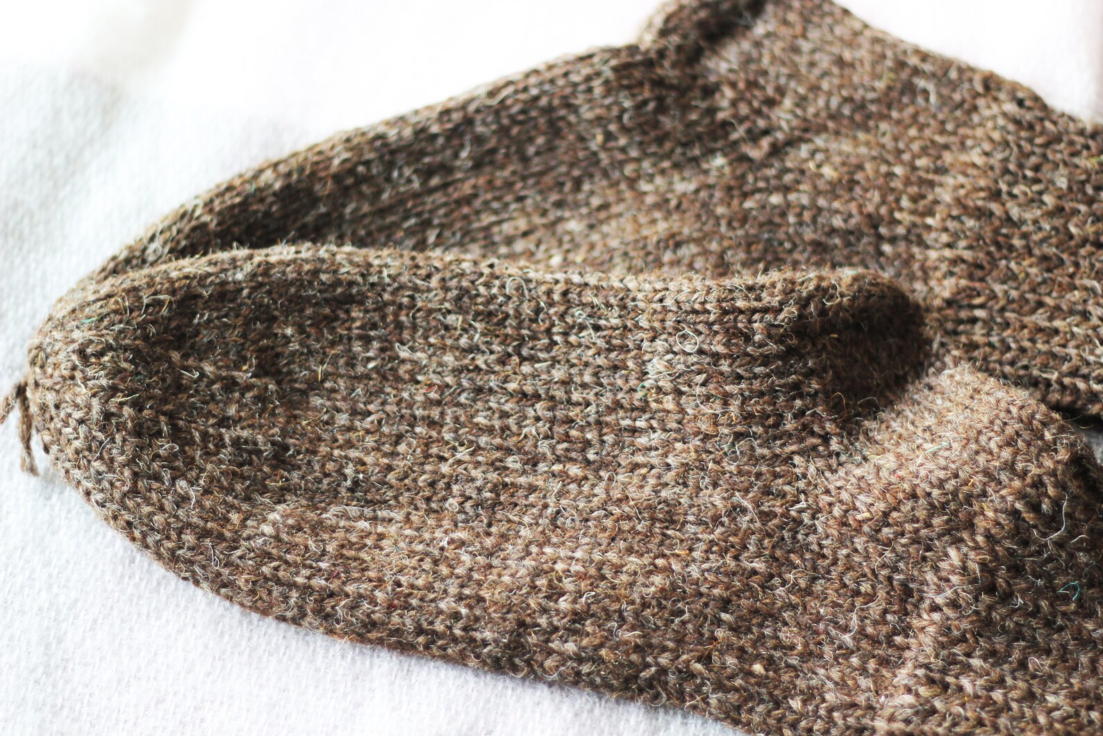 100% Wool Socks! Handmade Thick Wool Socks! Natural Sheep Wool Socks ...