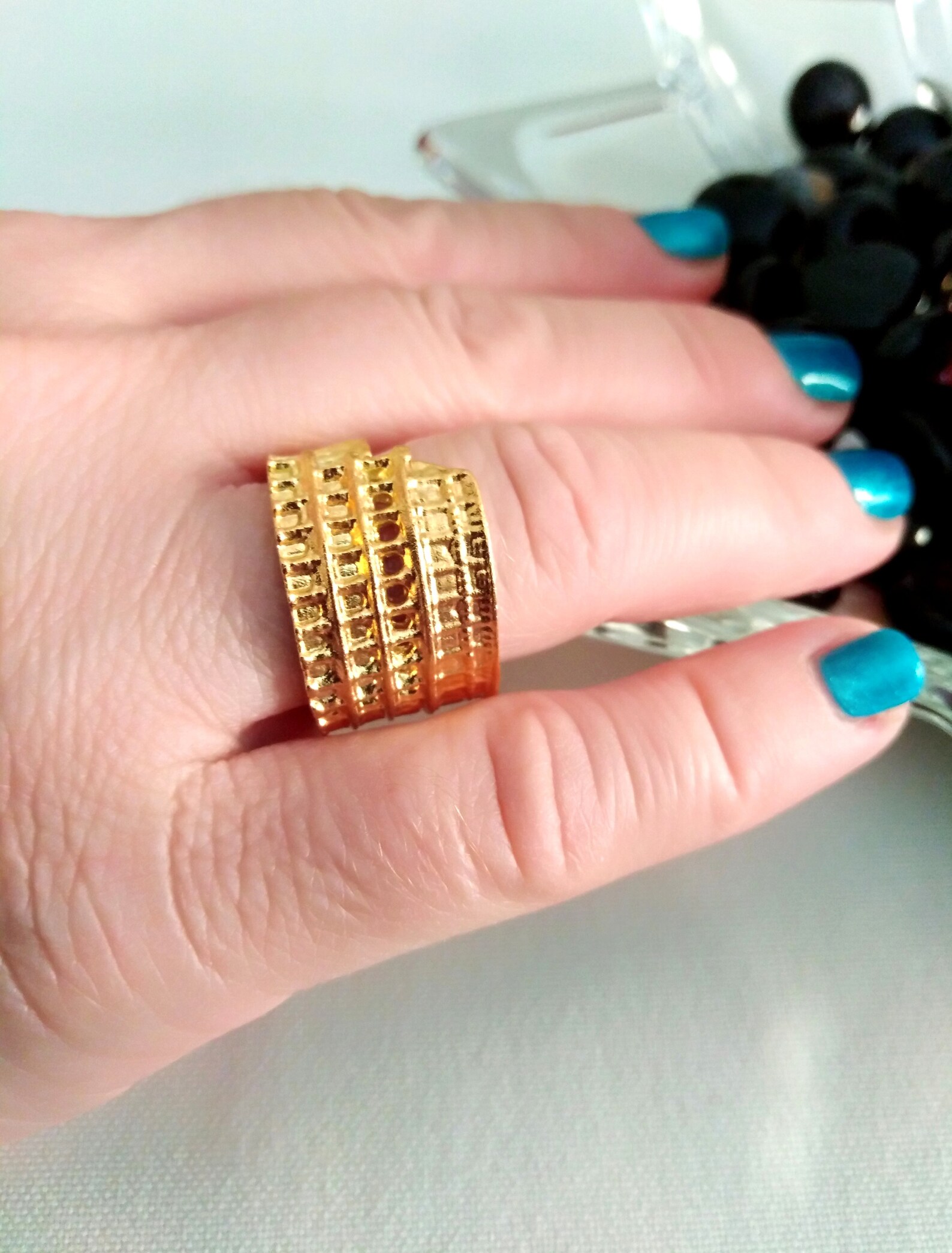 Gold Colosseum Ring Sterling Silver Colosseum Ring - Etsy