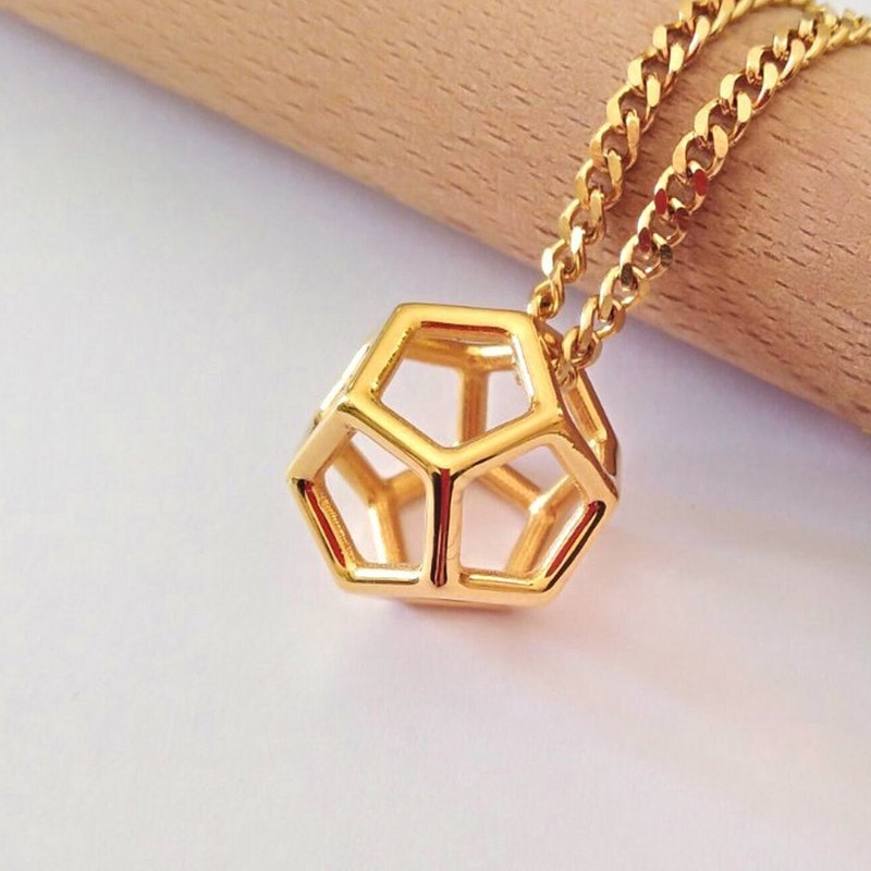 Geometric Pendant - Etsy