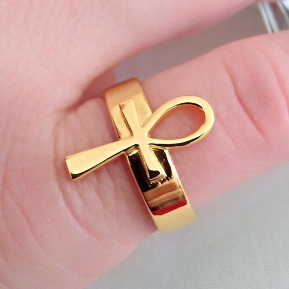Ankh jewelry ring store
