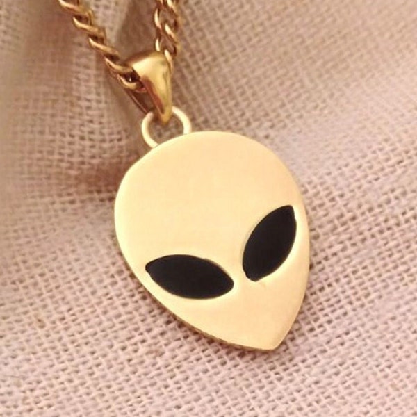 Alien Necklace - Etsy UK