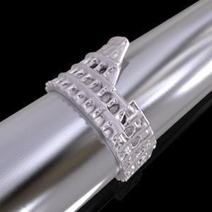 Gold Colosseum Ring Sterling Silver Colosseum Ring - Etsy