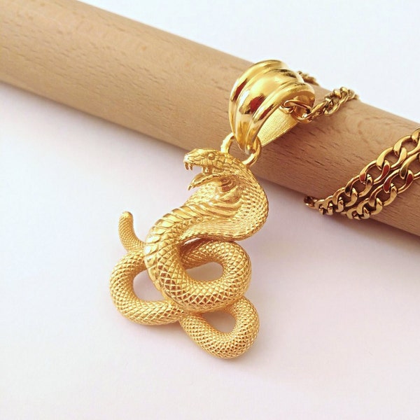 Cobra Necklace - Etsy