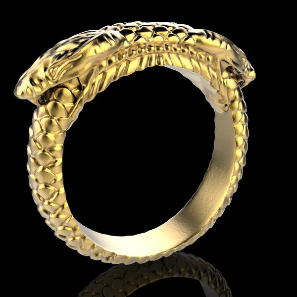 Ouroboros Ring - Etsy
