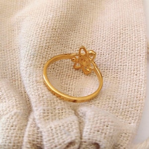 Gold Atomic Ring | Silver 925 Atom Ring | Atom | Women's Gold Science ...