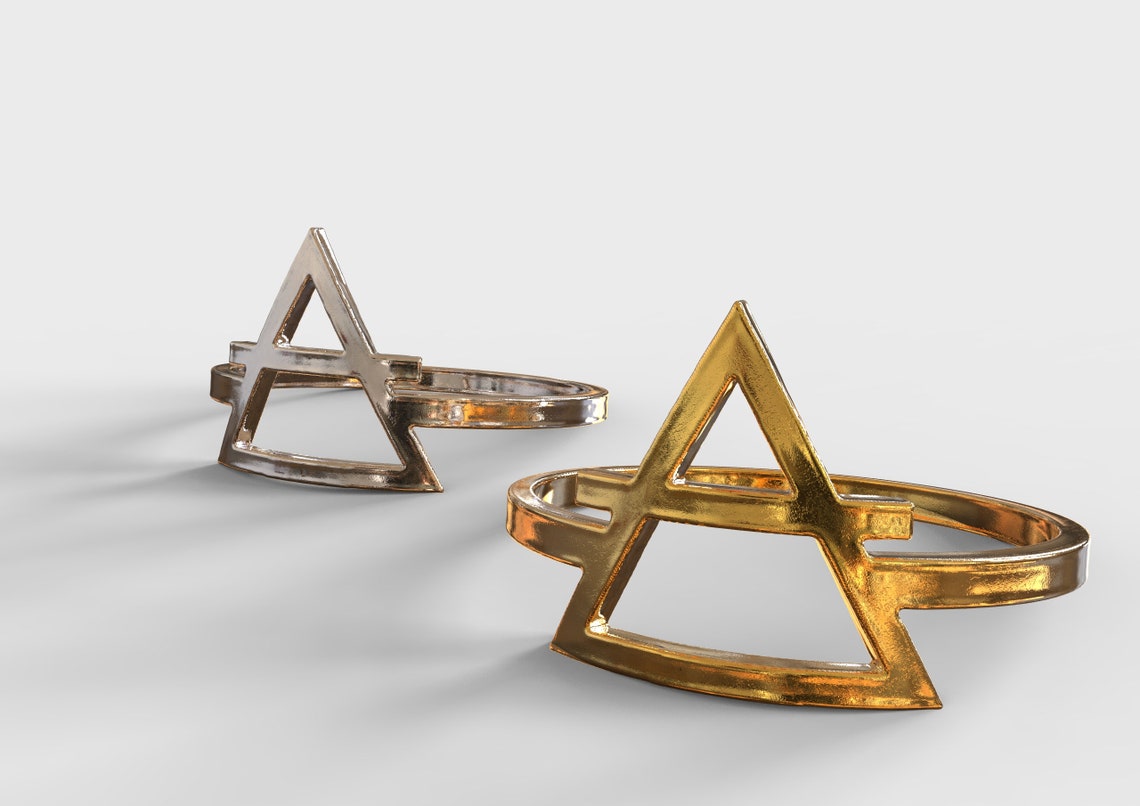 Alchemy Ring Alchemy Symbol Ring Element Ring Elemental - Etsy