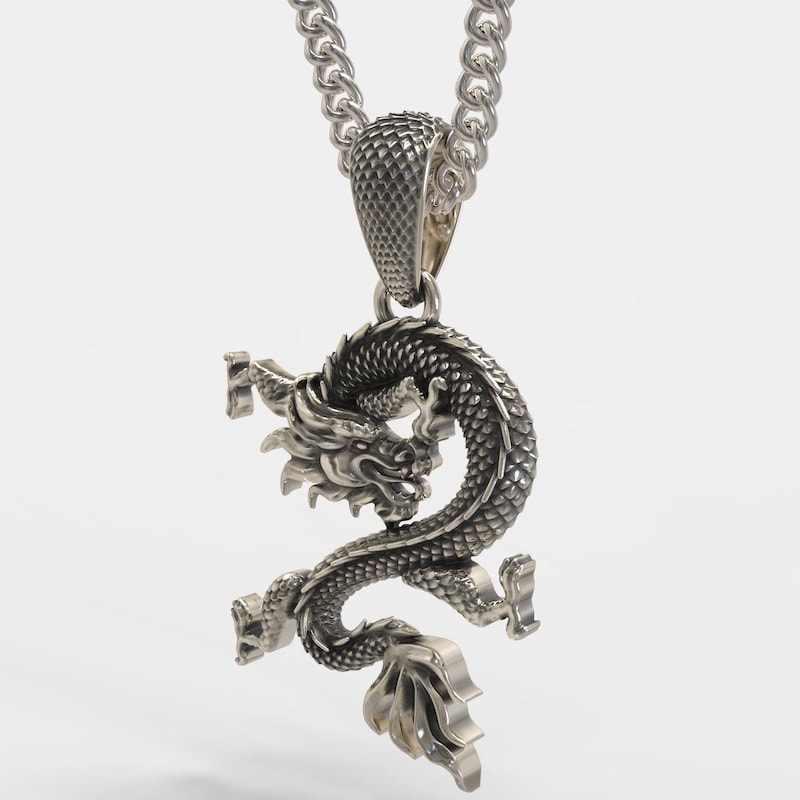 Dragon Necklace - Etsy